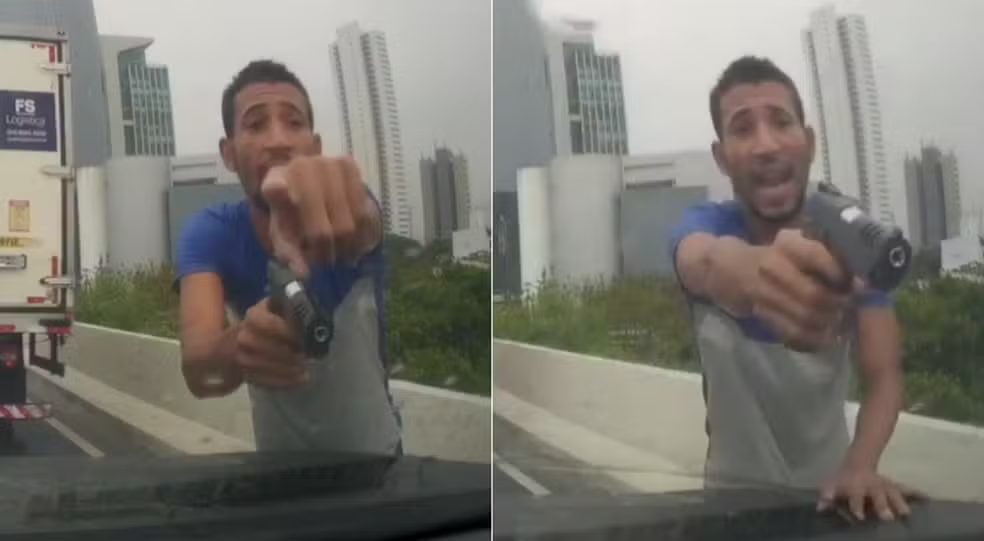 Câmera dentro de carro flagra assalto em viaduto; VÍDEO - Perrengue ... Câmera dentro de carro flagra assalto em viaduto; VÍDEO - Perrengue ...